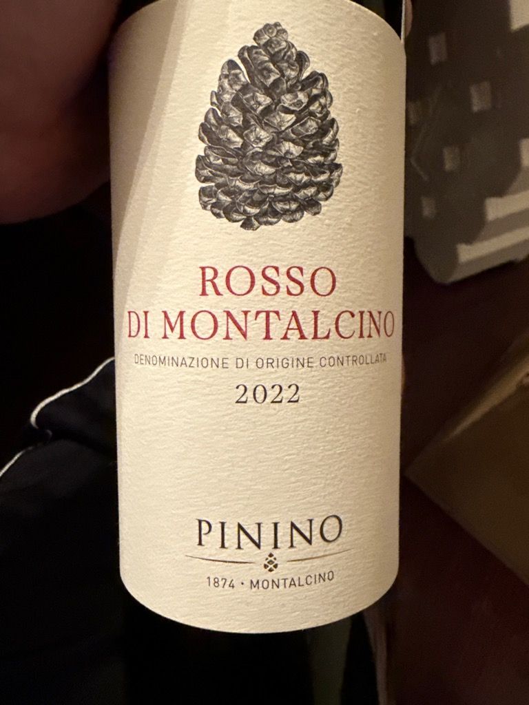 2022 Pinino Rosso di Montalcino, Italy, Tuscany, Montalcino, Rosso di ...