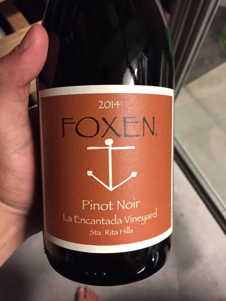 2014 Foxen Pinot Noir La Encantada Vineyard, USA, California, Central ...