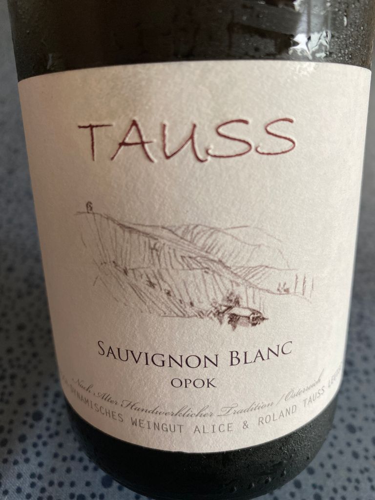 2016 Alice & Roland Tauss Sauvignon Blanc Vom Opok, Austria, Styria ...