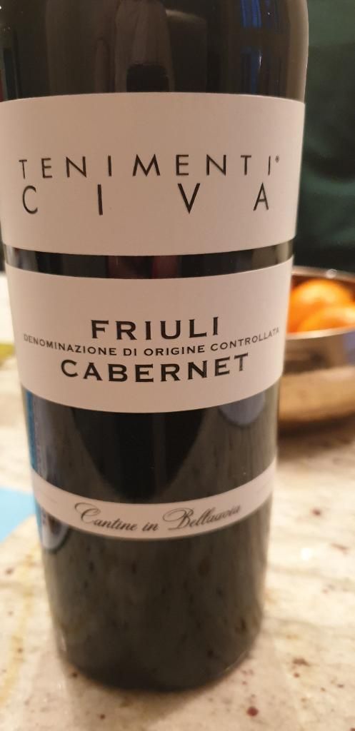 NV Tenimenti Civa Friuli Colli Orientali Refosco dal Peduncolo Rosso biele zoe cuvée 85/15 ...