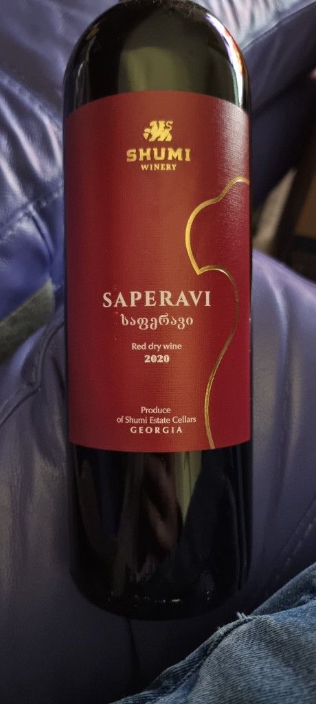 2020 Shumi Saperavi, Georgia, Kakheti - CellarTracker
