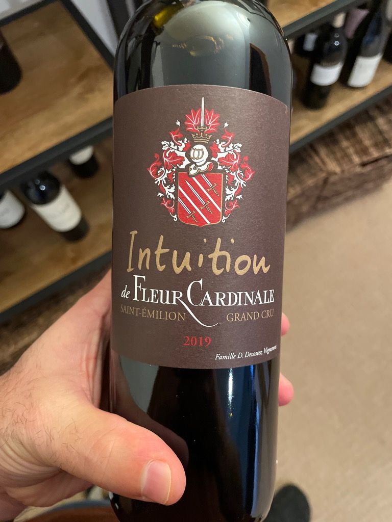 2019 Château Fleur Cardinale Intuition de Fleur Cardinale, France ...
