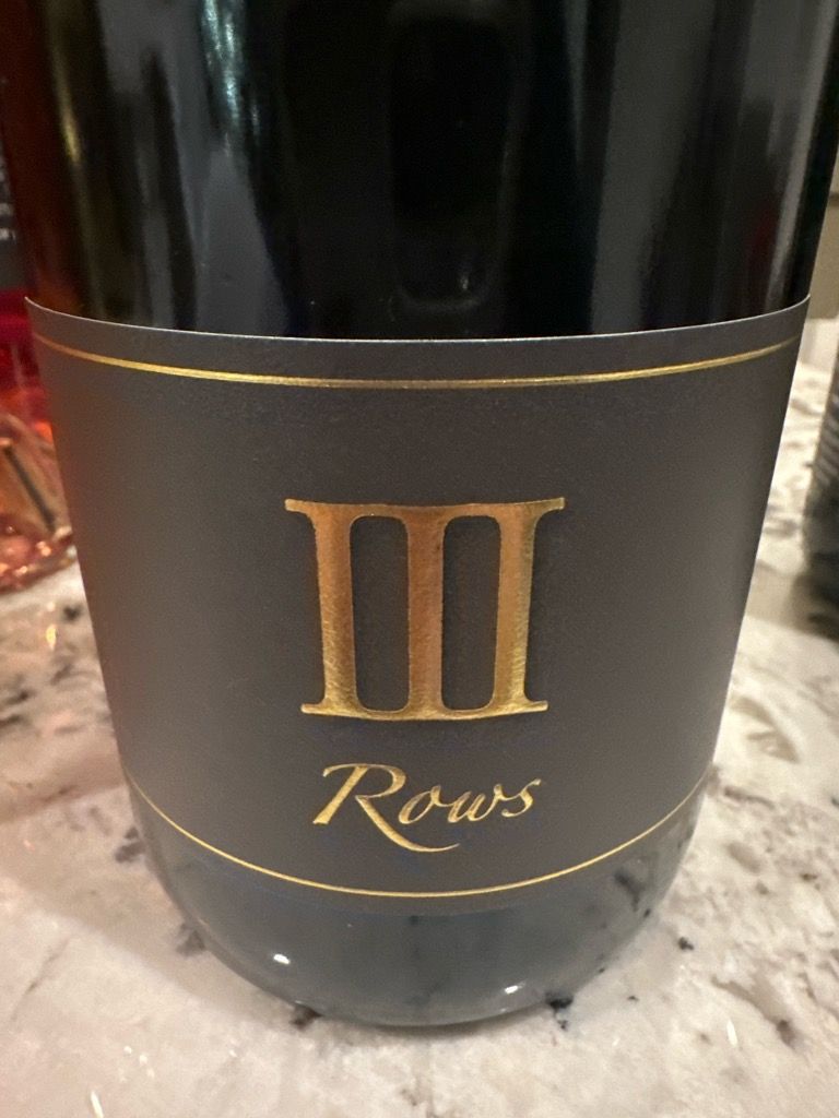 2022 III Rows Sparkling Rosé, USA, California, Napa Valley, St. Helena ...