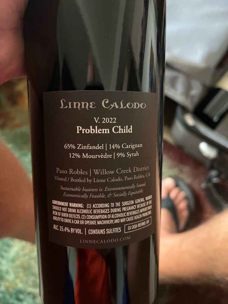 2022 Linne Calodo Problem Child, USA, California, Central Coast, Paso ...