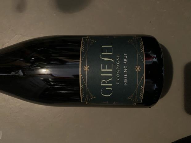 2016 Griesel & Compagnie Riesling Brut, Germany, Hessische Bergstraße ...