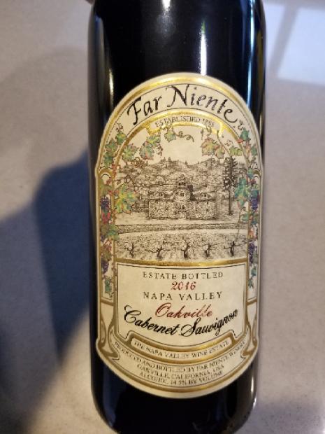 NV Far Niente Cabernet Sauvignon Cave Collection, USA, California, Napa ...