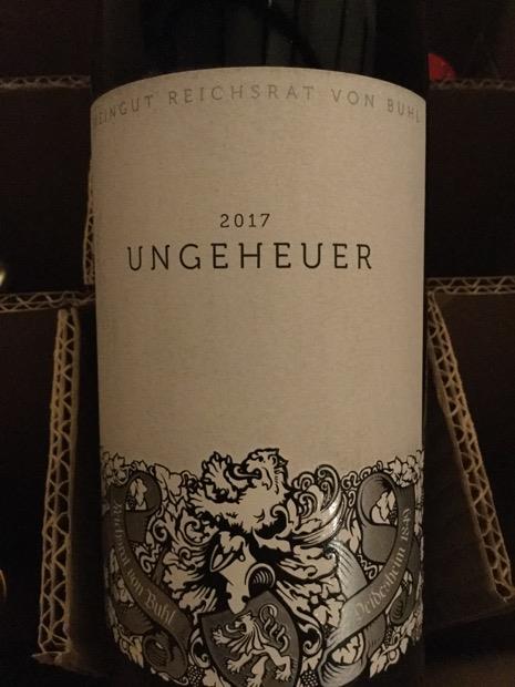 2017 Reichsrat Von Buhl Forster Ungeheuer Riesling Großes Gewächs, Germany, Pfalz - CellarTracker