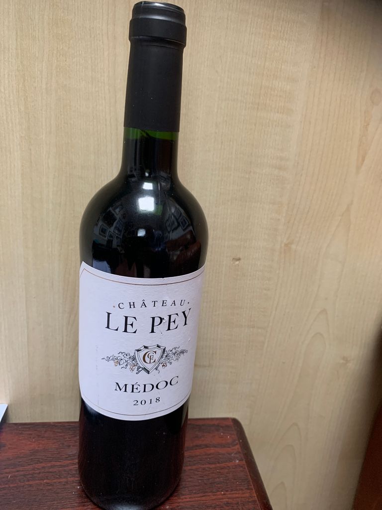 2018 Château Le Pey, France, Bordeaux, Médoc - CellarTracker