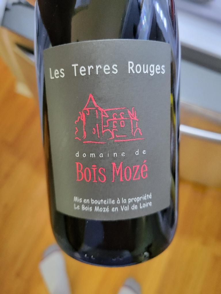 2018 Domaine de Bois Mozé Anjou Les Terres Rouges, France, Loire Valley ...