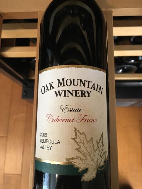 2021 Oak Mountain Winery Cabernet Franc, USA, California, South Coast ...