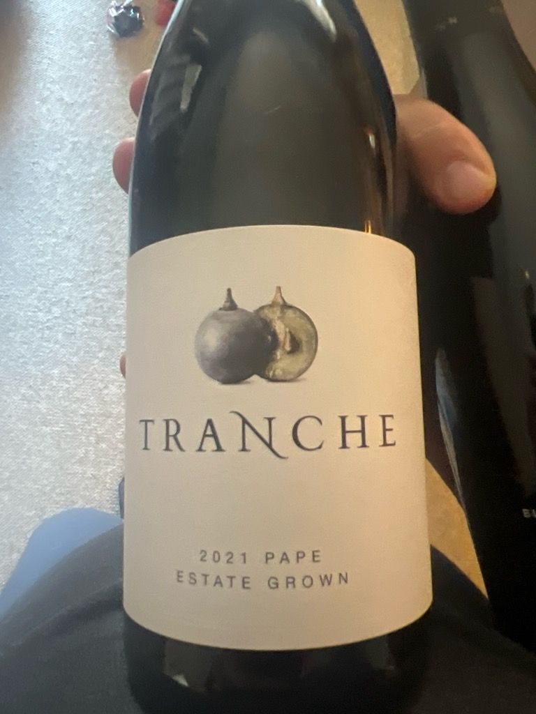 2021 Tranche Cellars Pape Blue Mountain Estate Vineyard, USA ...