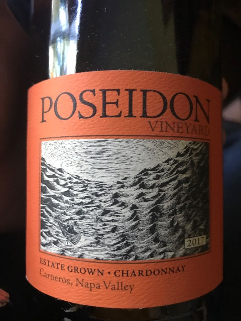 2017 Poseidon Vineyard Chardonnay, USA, California, Napa / Sonoma, Carneros - CellarTracker