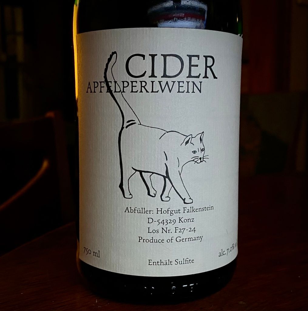 2023 Hofgut Falkenstein Cider Apfelperlwein, Germany, Mosel Saar Ruwer ...