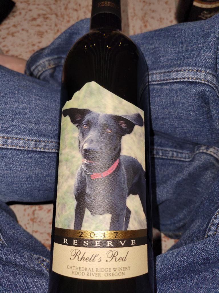 2017 Cathedral Ridge Reserve Rhett's Red, USA, Oregon, Columbia Valley ...