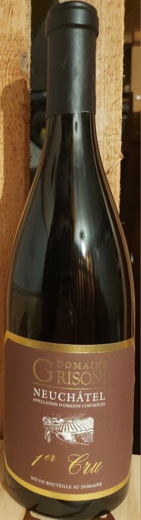 2020 Domaine Grisoni Pinot Noir Cuvée des Devins 1er Cru, Switzerland ...