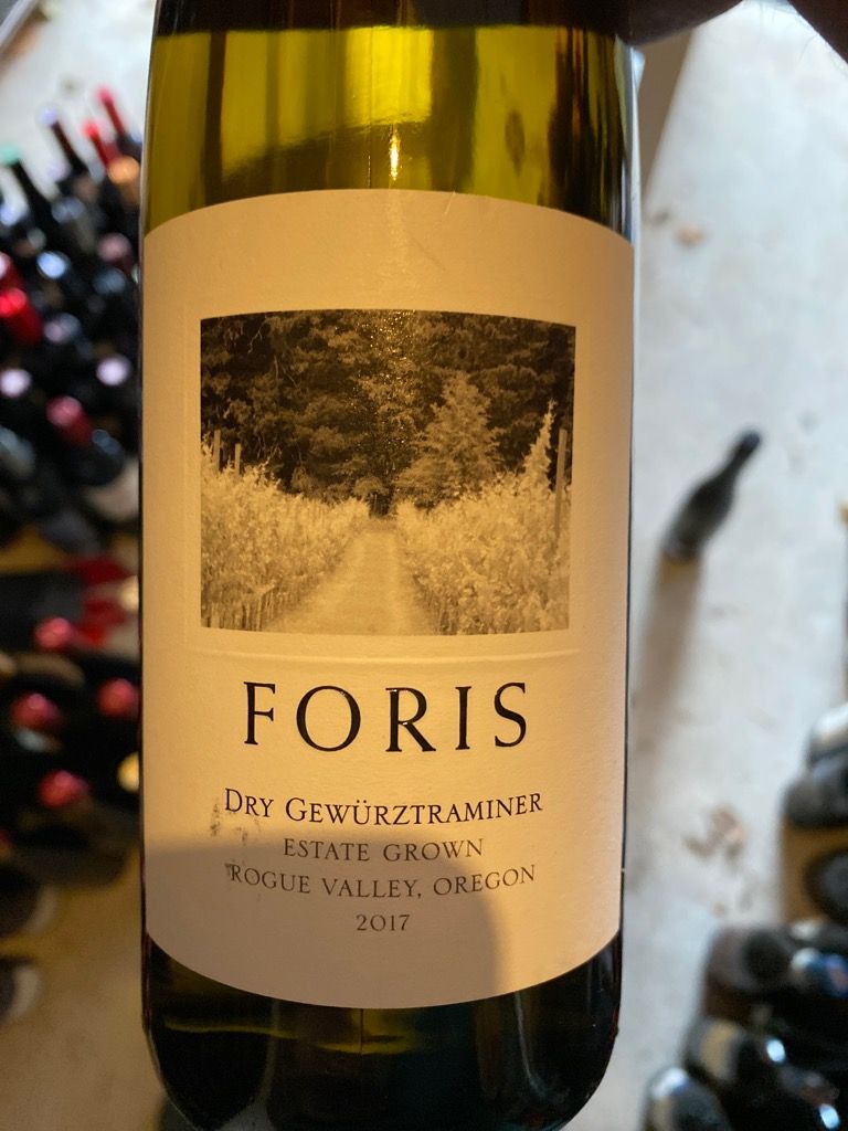 2017 Foris Dry Gewürztraminer, USA, Oregon, Southern Oregon, Rogue ...