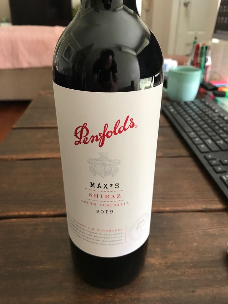 2019 Penfolds Max's Shiraz Cabernet, Australia, South Australia ...