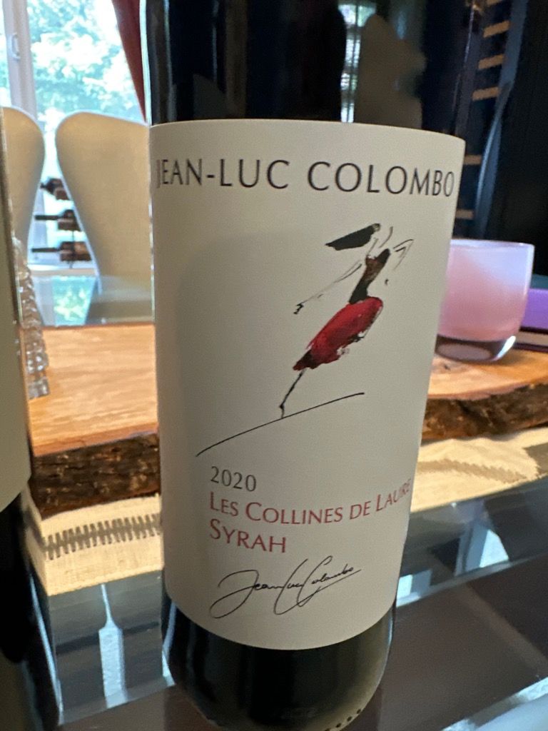 2020 Jean-Luc Colombo Syrah Les Collines De Laure, France, Rhône ...