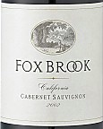2010 Fox Brook Winery Cabernet Sauvignon, USA, California - CellarTracker
