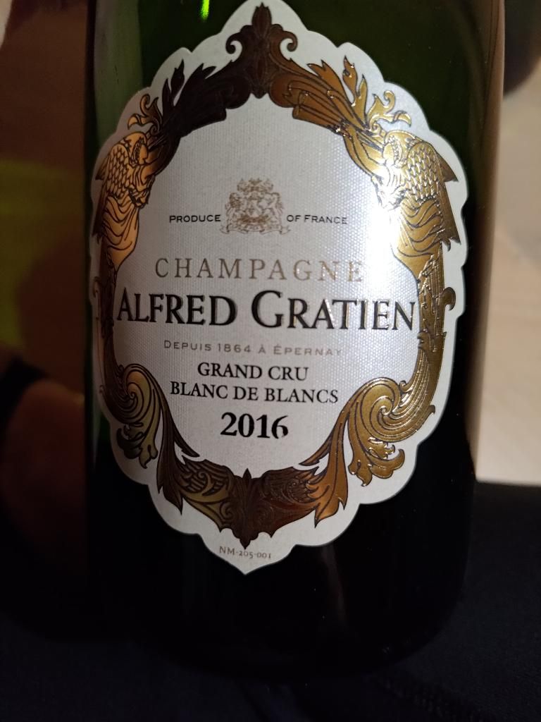 2016 Alfred Gratien Champagne Grand Cru Blanc de Blancs, France ...