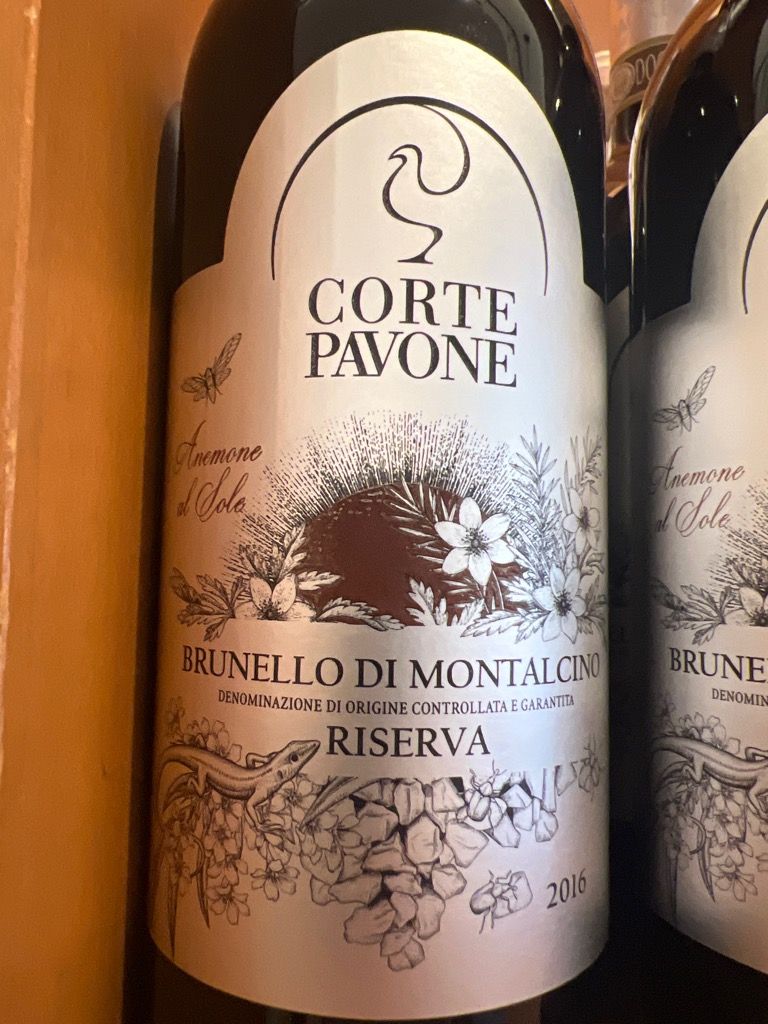 2019 Tenuta Corte Pavone Brunello di Montalcino Riserva Anemone al Sole ...