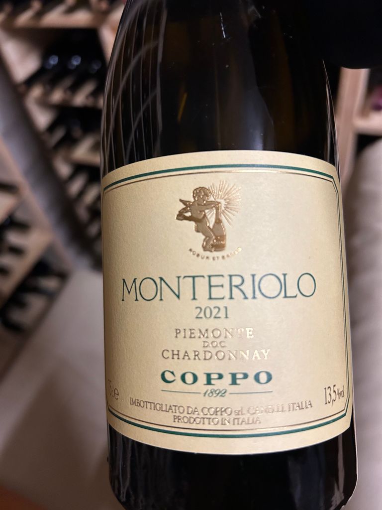 2021 Coppo Chardonnay Monteriolo, Italy, Piedmont, Piemonte DOC - CellarTracker