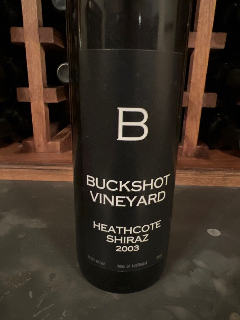 2006 Buckshot Shiraz, Australia, Victoria, Central Victoria, Heathcote ...