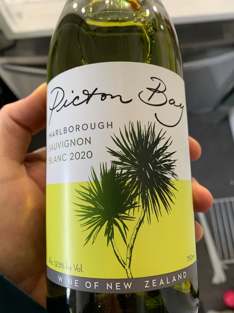2020 Picton Bay Sauvignon Blanc, New Zealand, South Island, Marlborough ...