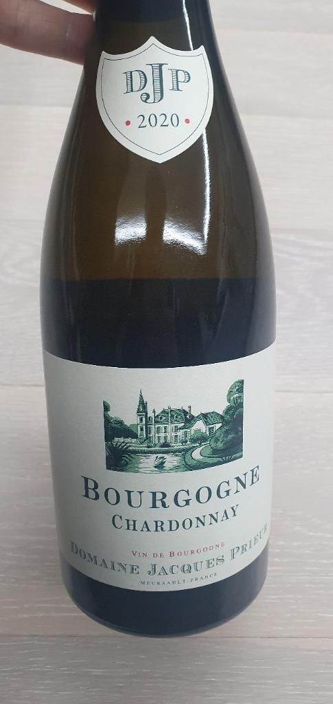 2020 Domaine Jacques Prieur Chardonnay Bourgogne, France, Burgundy ...