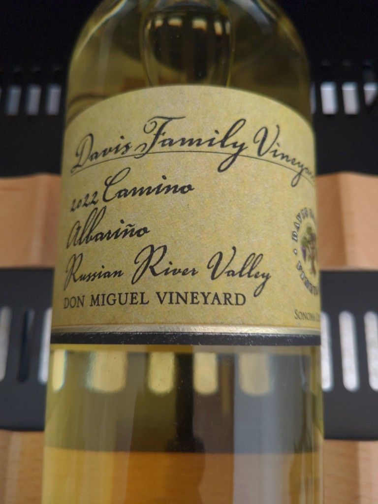 2022 Davis Family Vineyards Albariño Camino Don miguel, USA, California ...