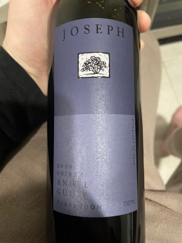 2020 Primo Estate Shiraz Joseph Angel Gully, Australia, South Australia ...