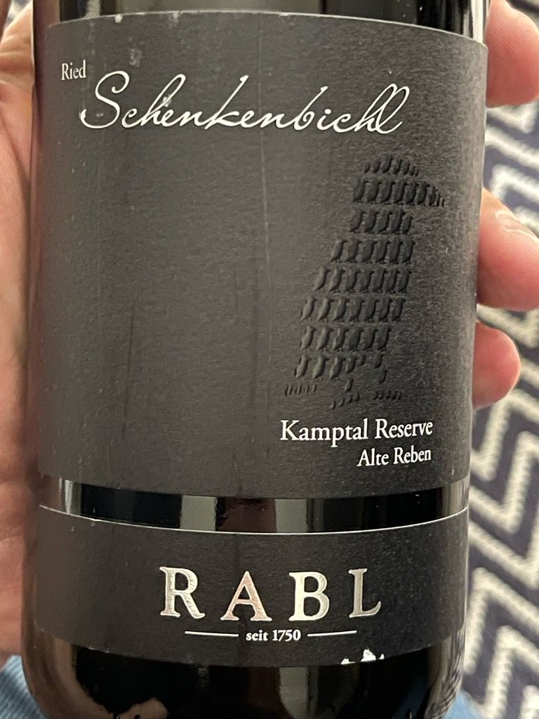 2020 Rabl Riesling Reserve Ried Schenkenbichl, Austria ...