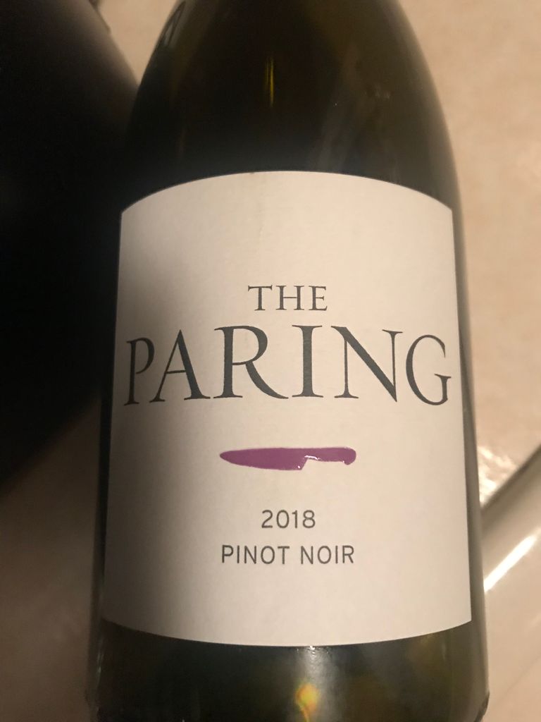 2018 The Paring Pinot Noir, USA, California, Central Coast, Santa ...