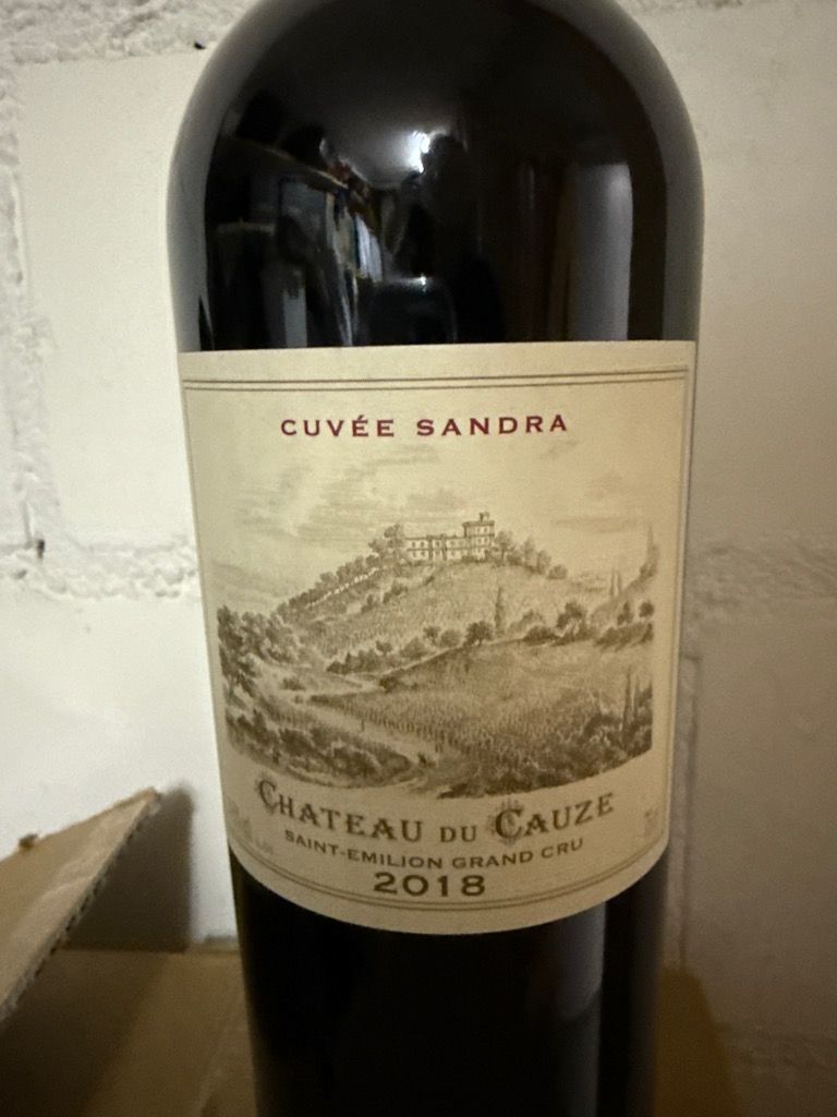 2022 Château du Cauze Cuvée Sandra, France, Bordeaux, Libournais, St ...