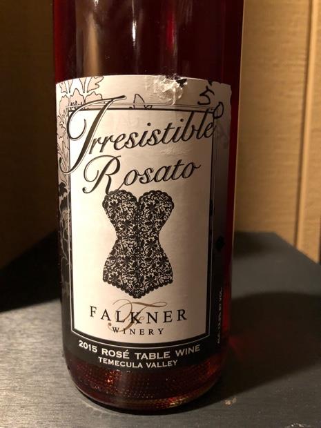2023 Falkner Winery Irresistible Rosato, USA, California, South Coast ...