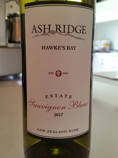 2023 Ash Ridge Sauvignon Blanc Barrel-Fermented, New Zealand, North ...