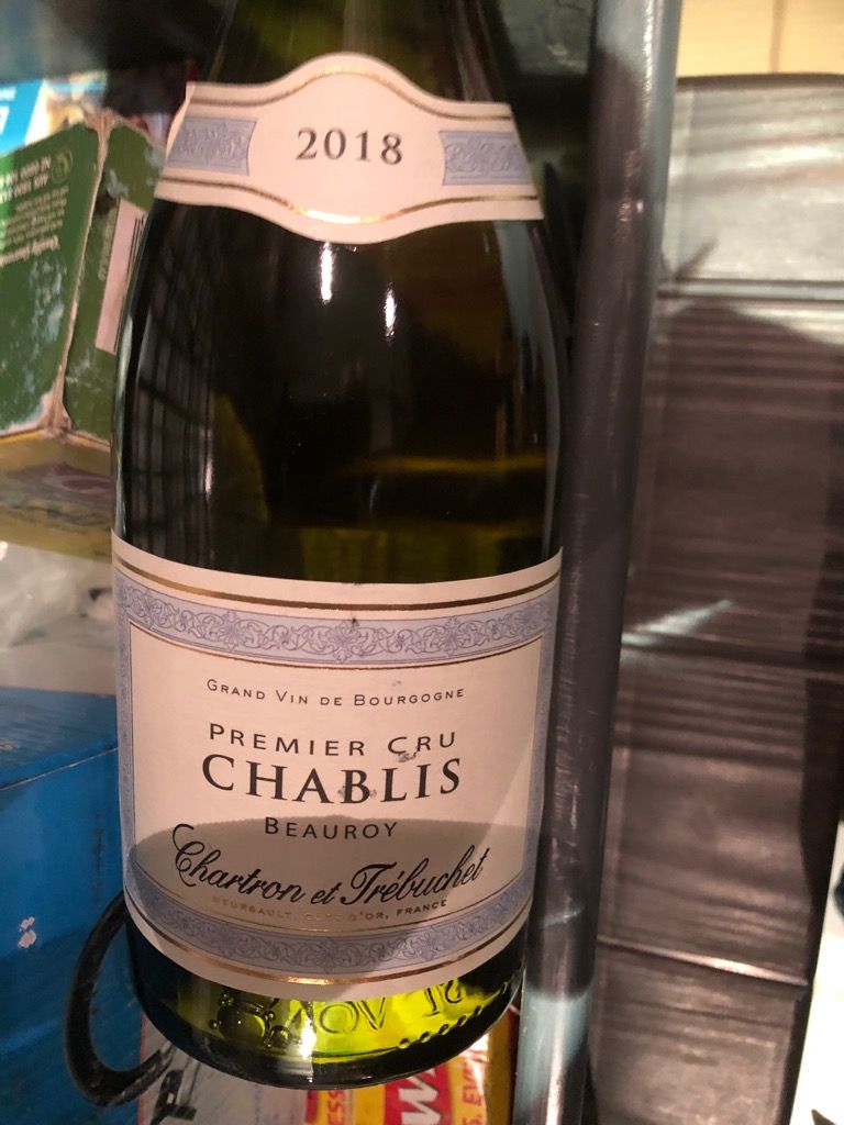 2020 Chartron et Trébuchet Chablis 1er Cru Beauroy, France, Burgundy ...