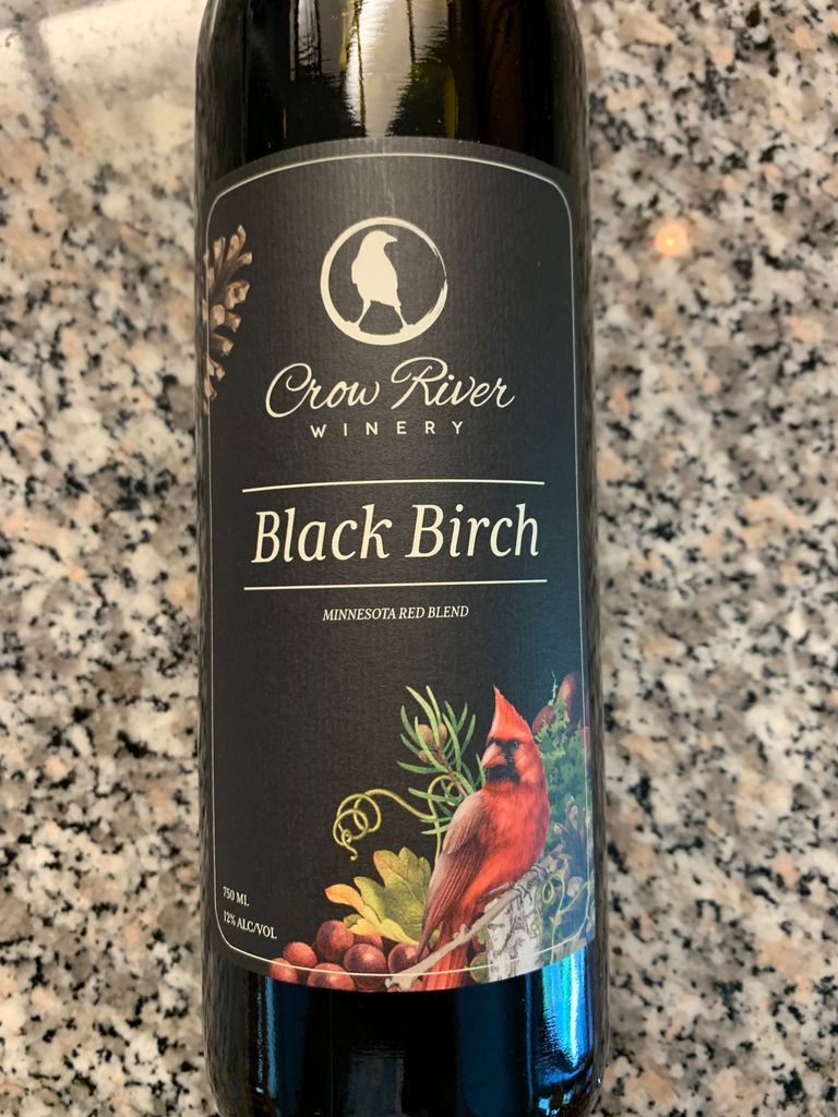 NV Crow River Winery Black Birch, USA, Minnesota - CellarTracker