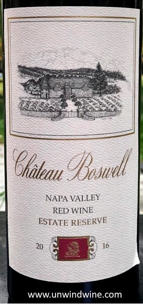 2016 Château Boswell Estate Reserve, USA, California, Napa Valley ...