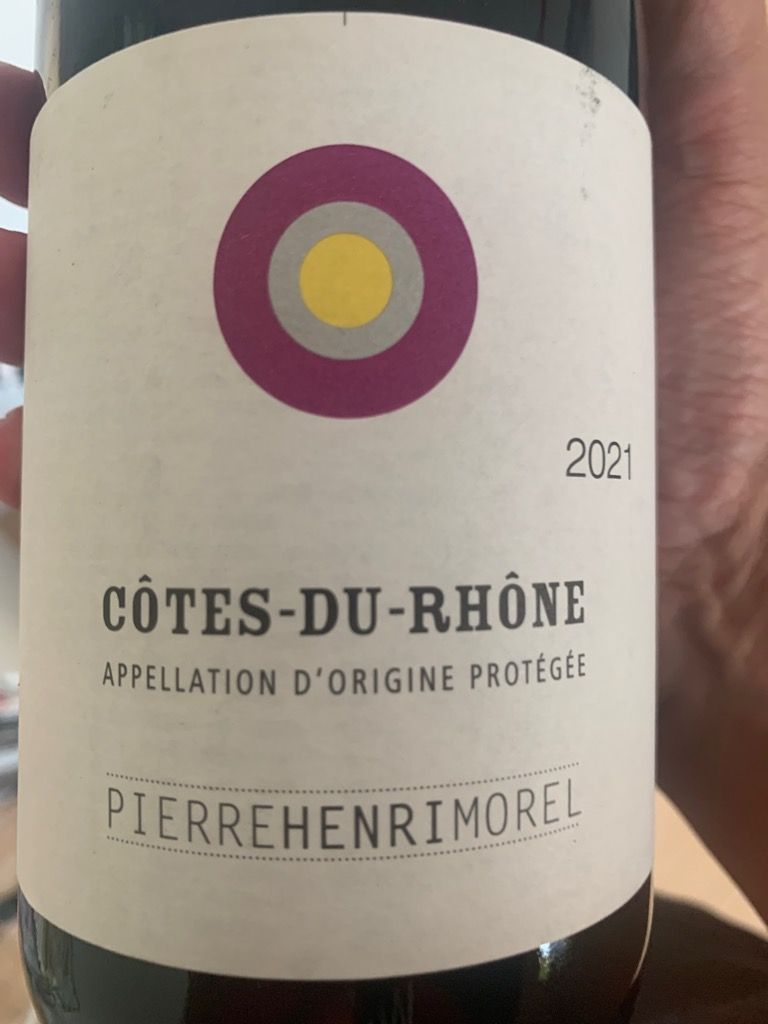 2021 Pierre-Henri Morel Côtes du Rhône Villages Signargues, France ...