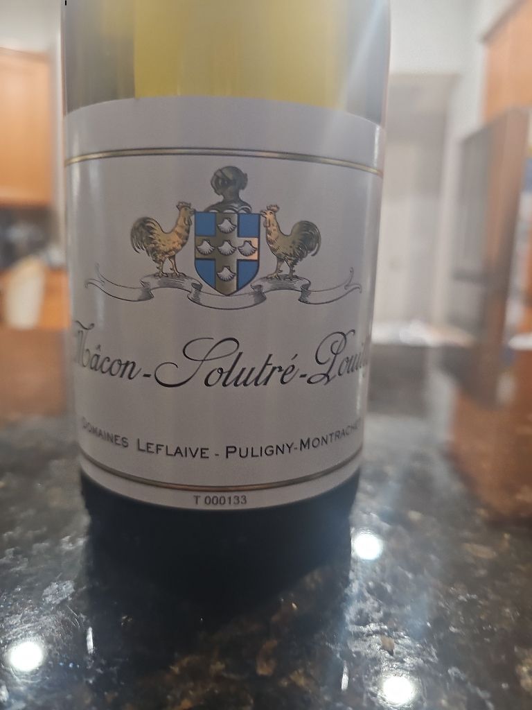 2021 Domaine Leflaive Mâcon Solutré-Pouilly, France, Burgundy ...
