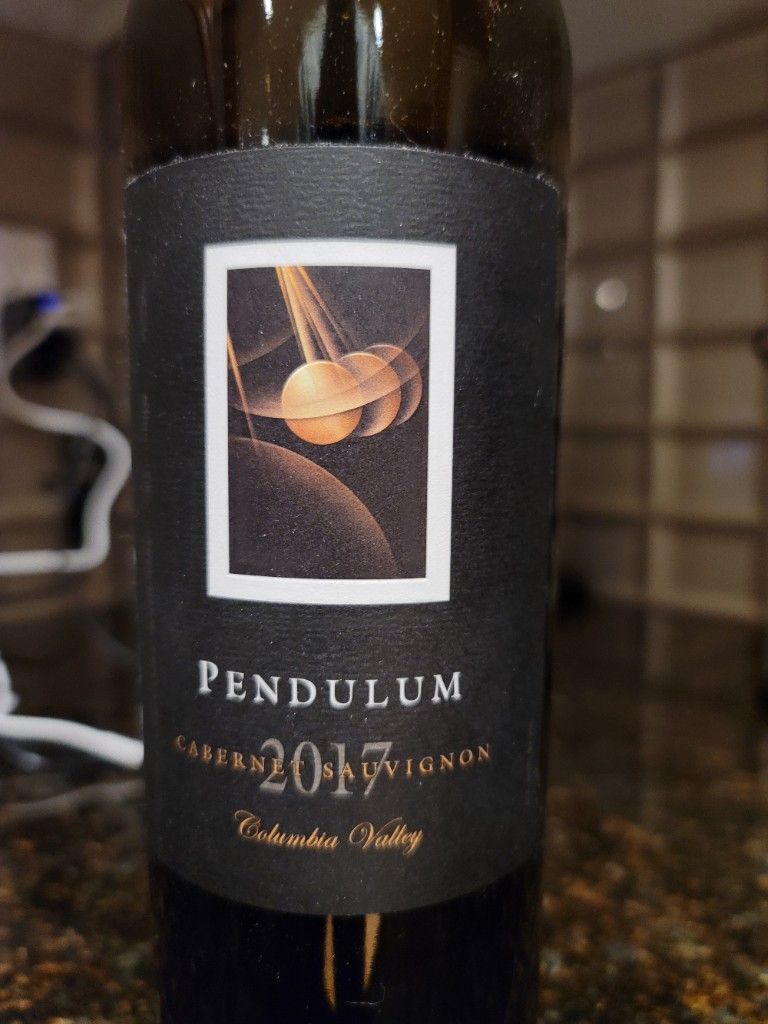 2017 Pendulum Cabernet Sauvignon, USA, Washington, Columbia Valley ...