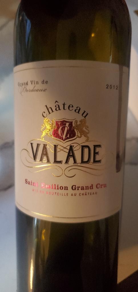 2012 Château Valade, France, Bordeaux, Libournais, St. Émilion Grand ...