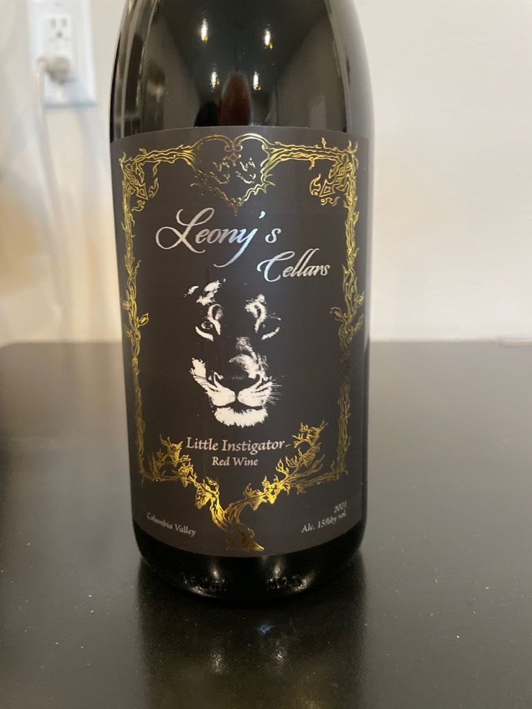 2021 Leony's Cellars Little Red Instigator, USA, Washington, Columbia ...