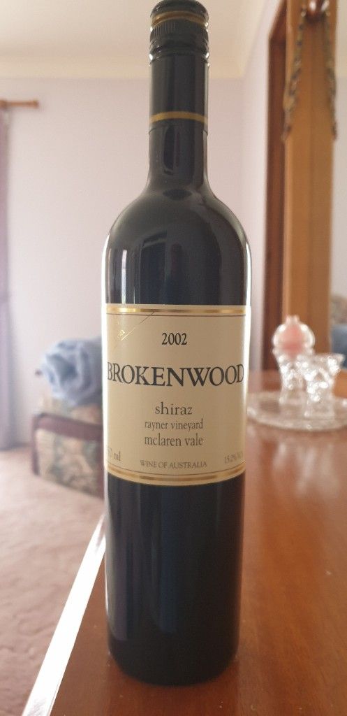 2002 Brokenwood Shiraz Rayner Vineyard, Australia, South Australia ...