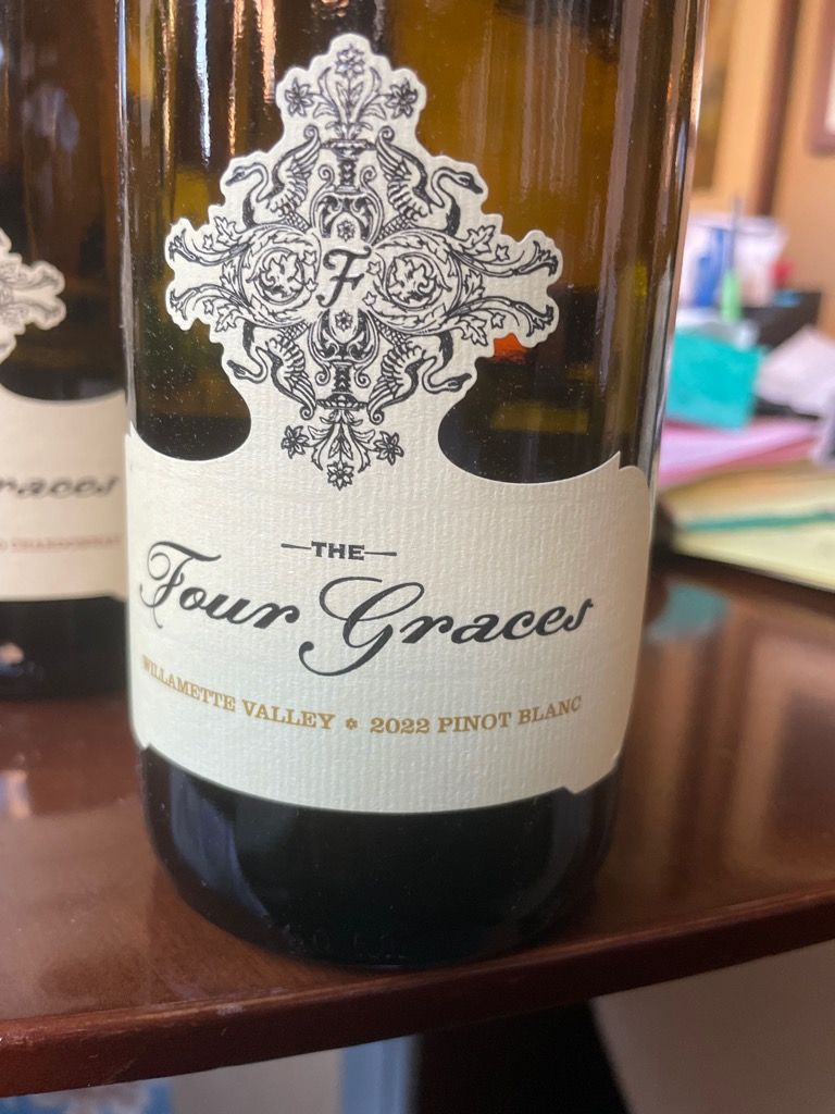 2022 The Four Graces Pinot Blanc, USA, Oregon, Willamette Valley ...