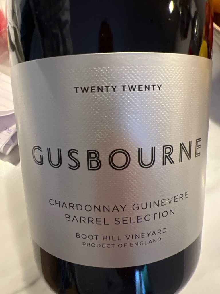 2022 Gusbourne Chardonnay Guinevere, United Kingdom, England, Kent ...