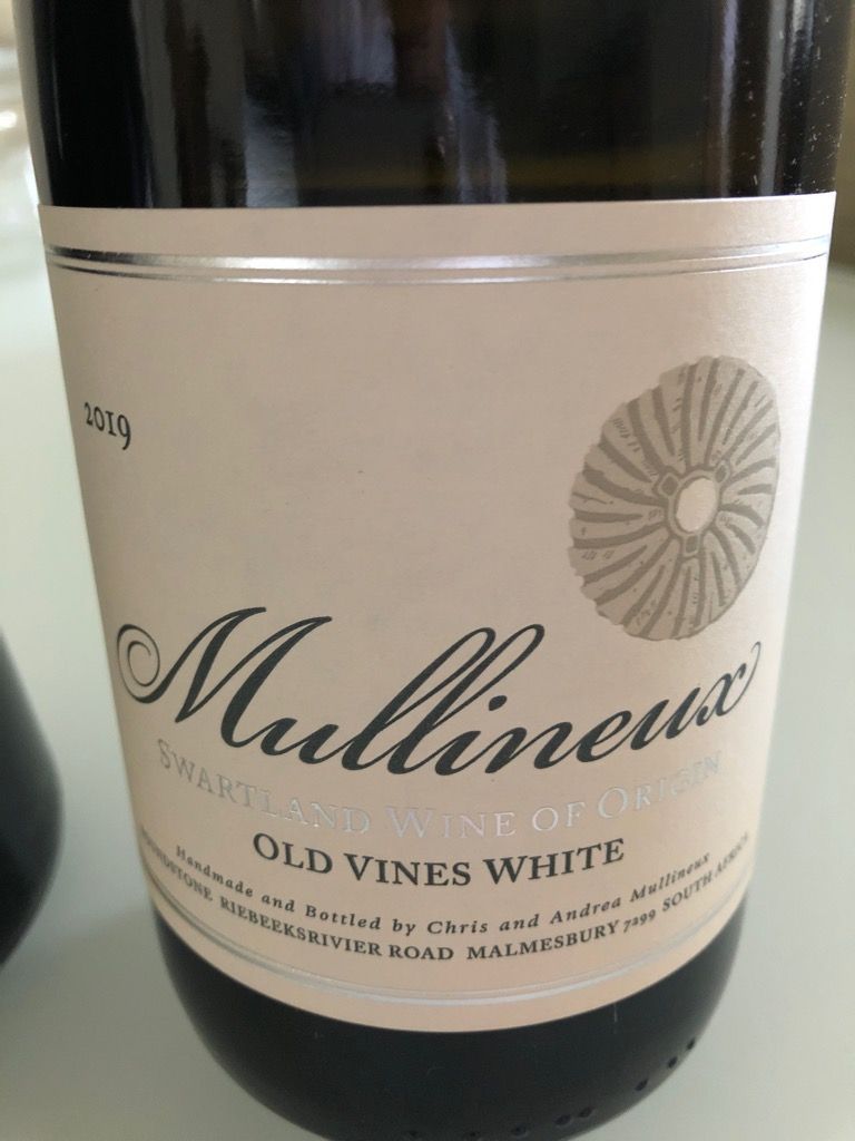 2019 Mullineux Old Vines White, South Africa, Coastal Region, Swartland - CellarTracker