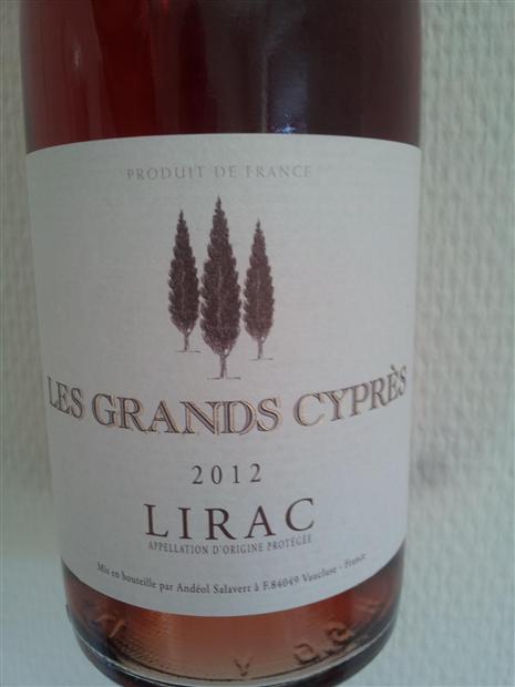 2010 Les Grands Cyprès Lirac, France, Rhône, Southern Rhône, Lirac ...