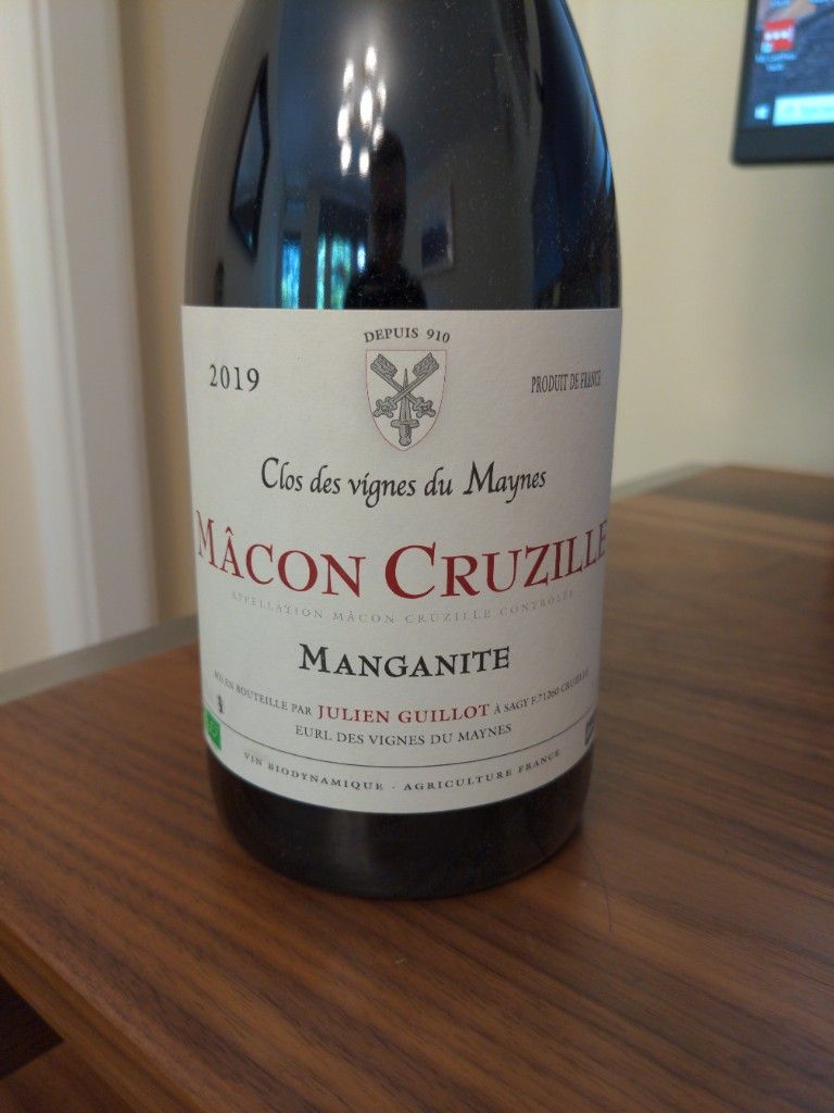 2019 Domaine Des Vignes du Maynes (Julien Guillot) Mâcon-Cruzille ...